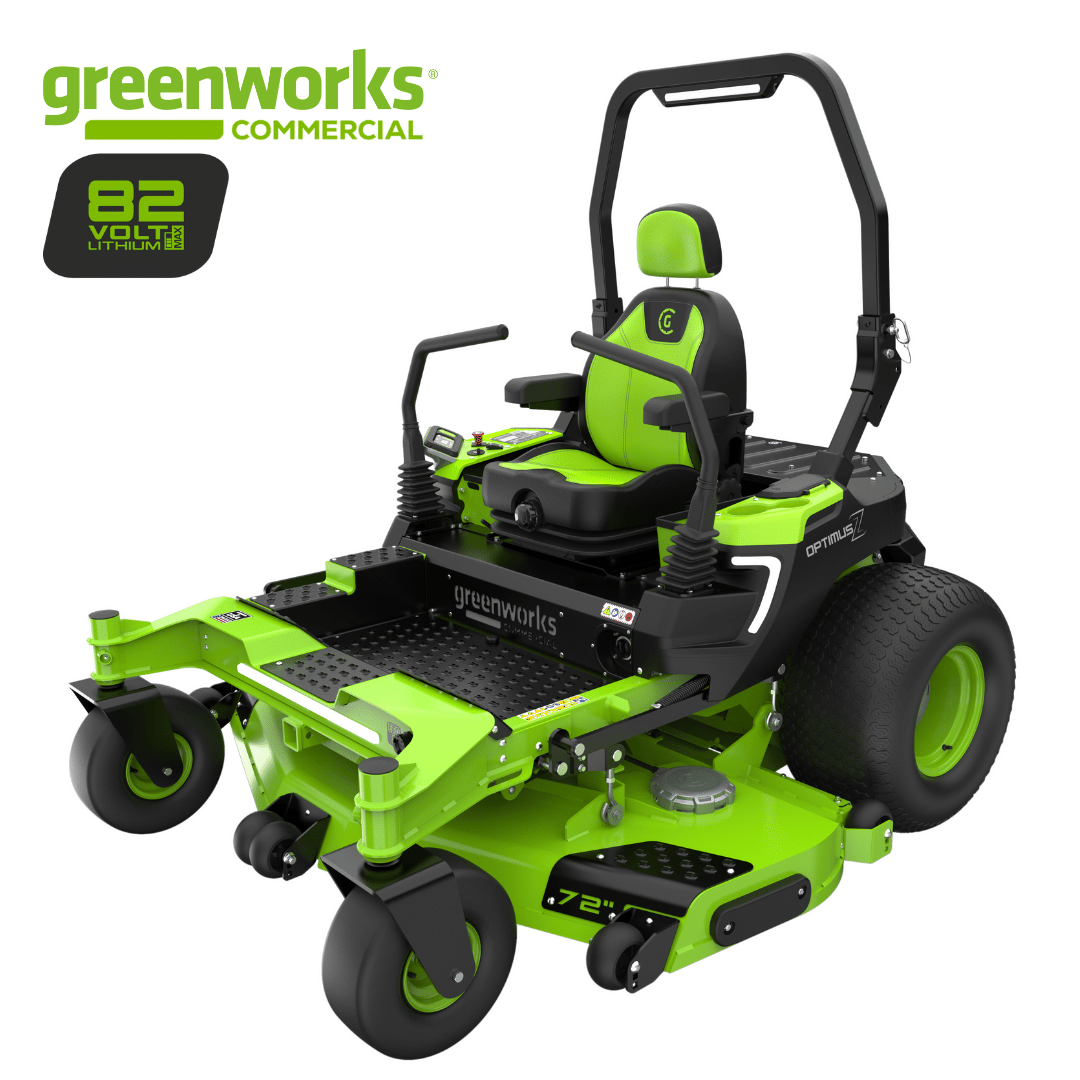 Greenworks 82V OptimusZ Zero Turn Mower 72″ Rear Discharge (36kWh)